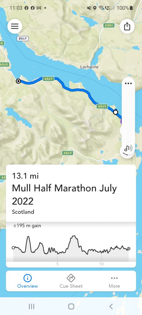 Mull runners | The route